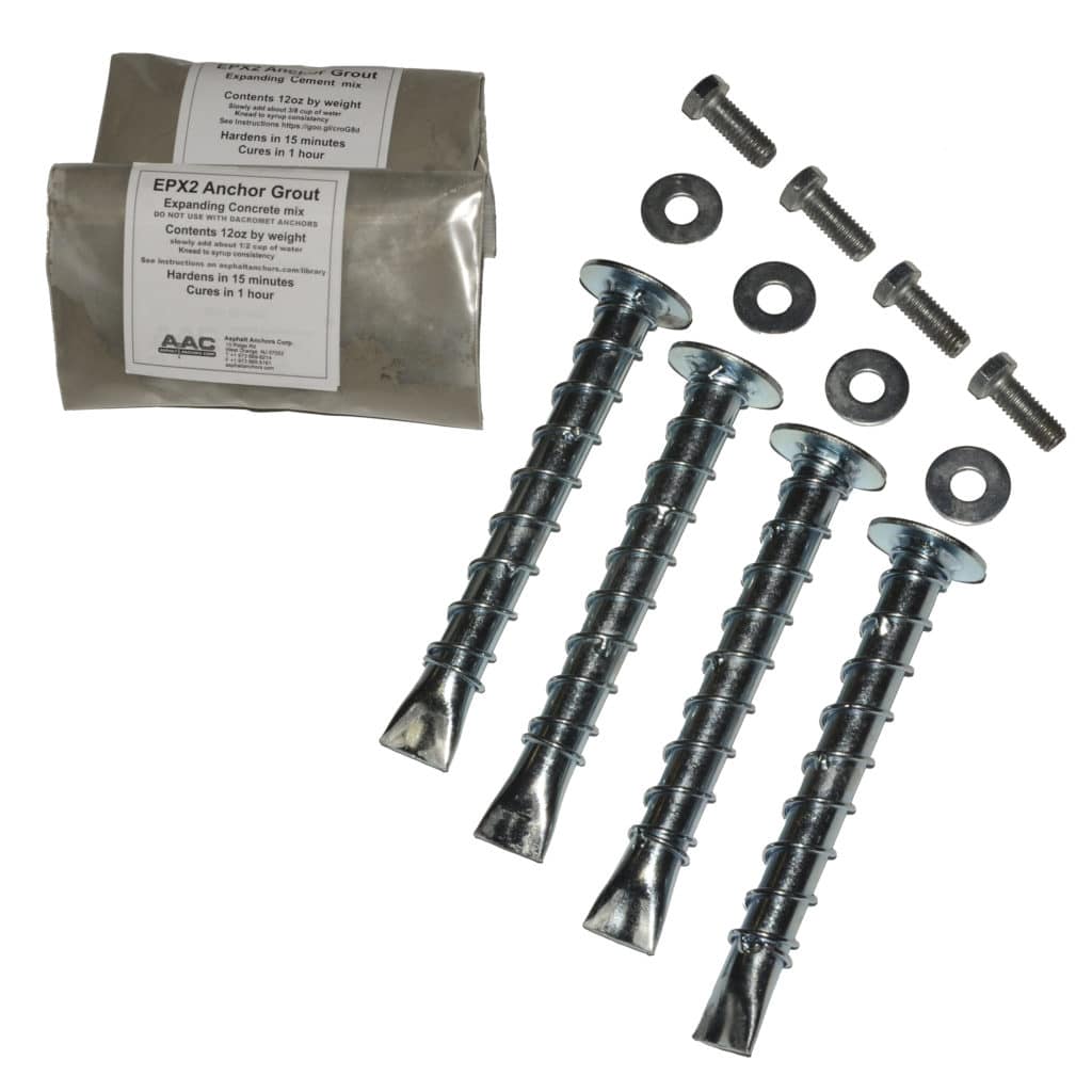 FlexPost Inc.| Flexible Sign Posts & Bollards - XL Asphalt Anchoring Kit