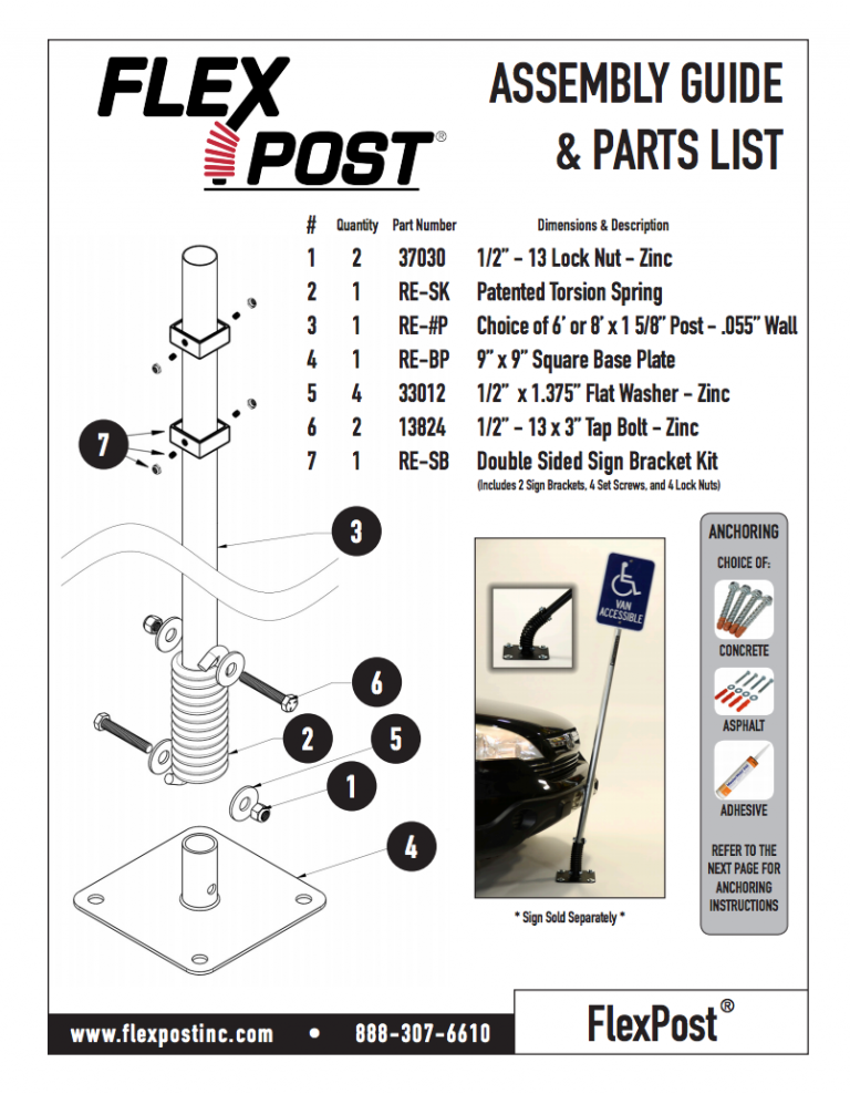 FlexPost Inc. | Products Installation Guides