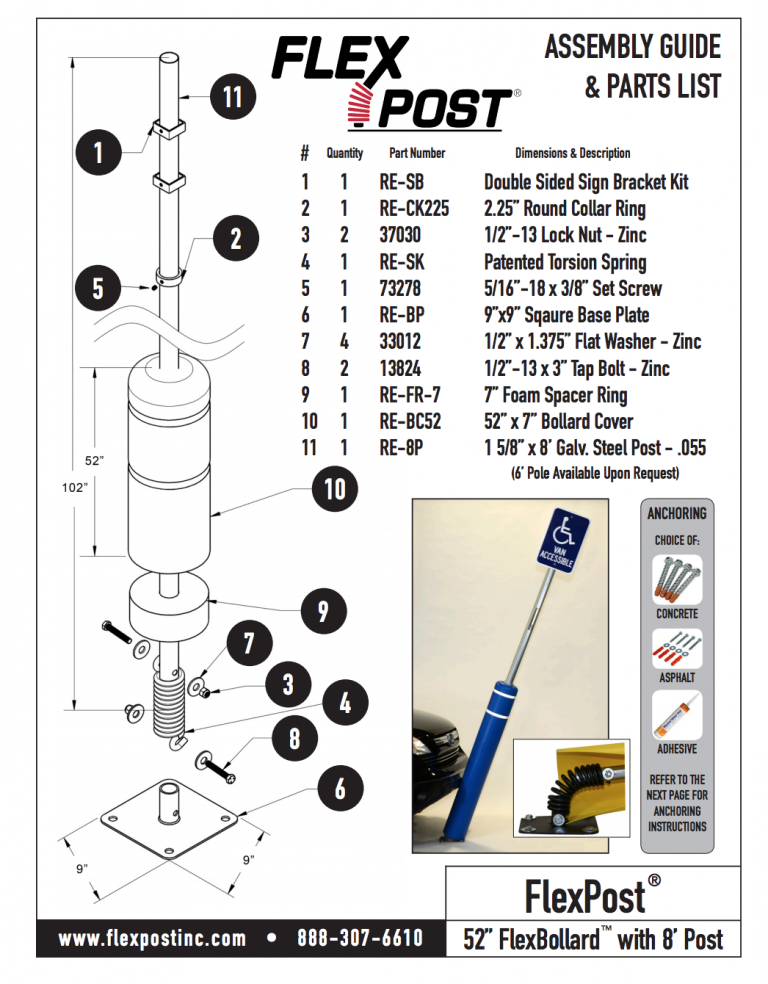 FlexPost Inc. | Installation Guides for all FlexPost Products