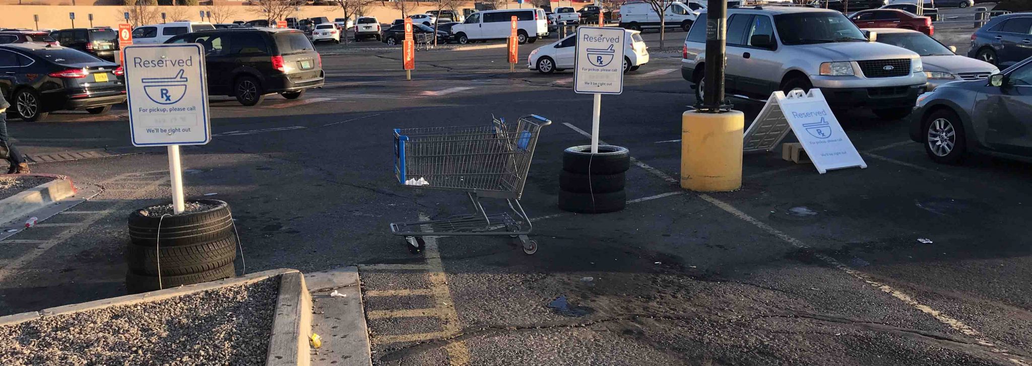Curbside Pickup Signage: Before and After - FlexPost Inc.