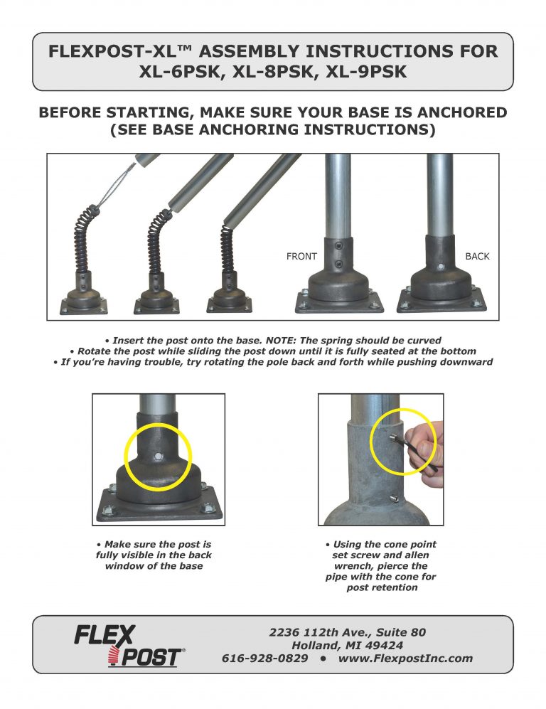 FlexPost Inc. | Products Installation Guides