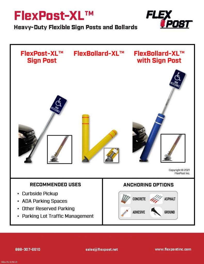 FlexPost Literature: Introduction to FlexPost, Product Line Sell Sheets ...