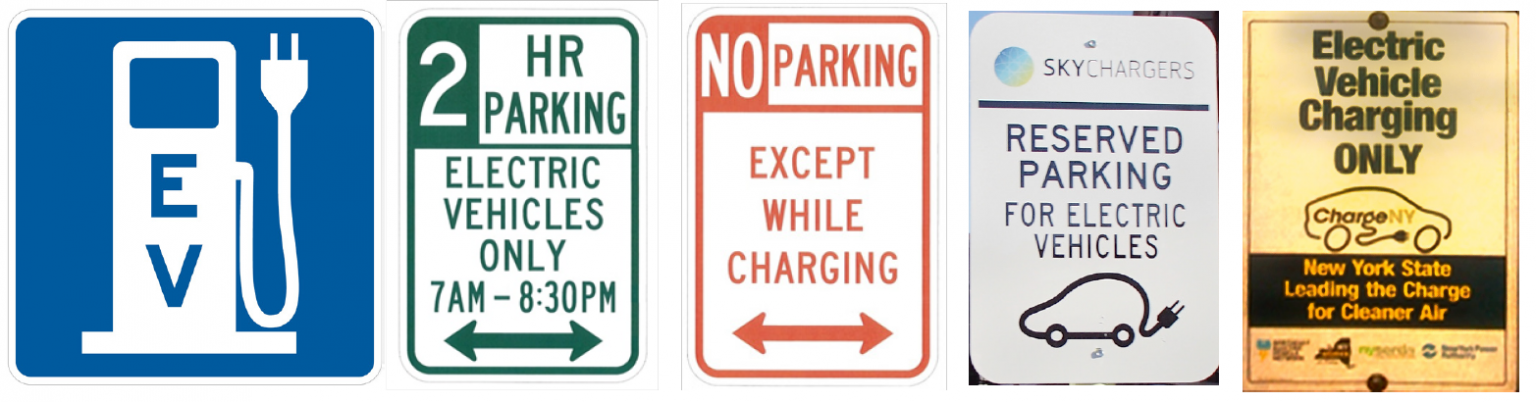 Signpost Considerations for EV Charging Stations - FlexPost Inc.