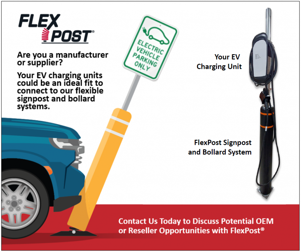 FlexPost Flexible Sign Posts and Bollards | EV Charging Stations